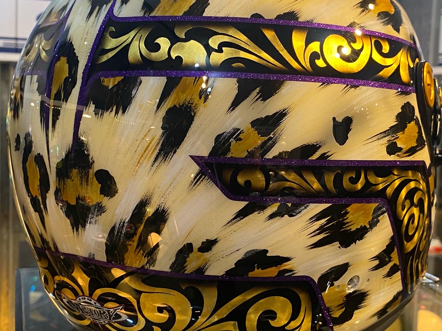 JAPAN Original Paint Arai Helmet GP-6S 《leopard》 ｜ Helmet Paint TOKYO ...