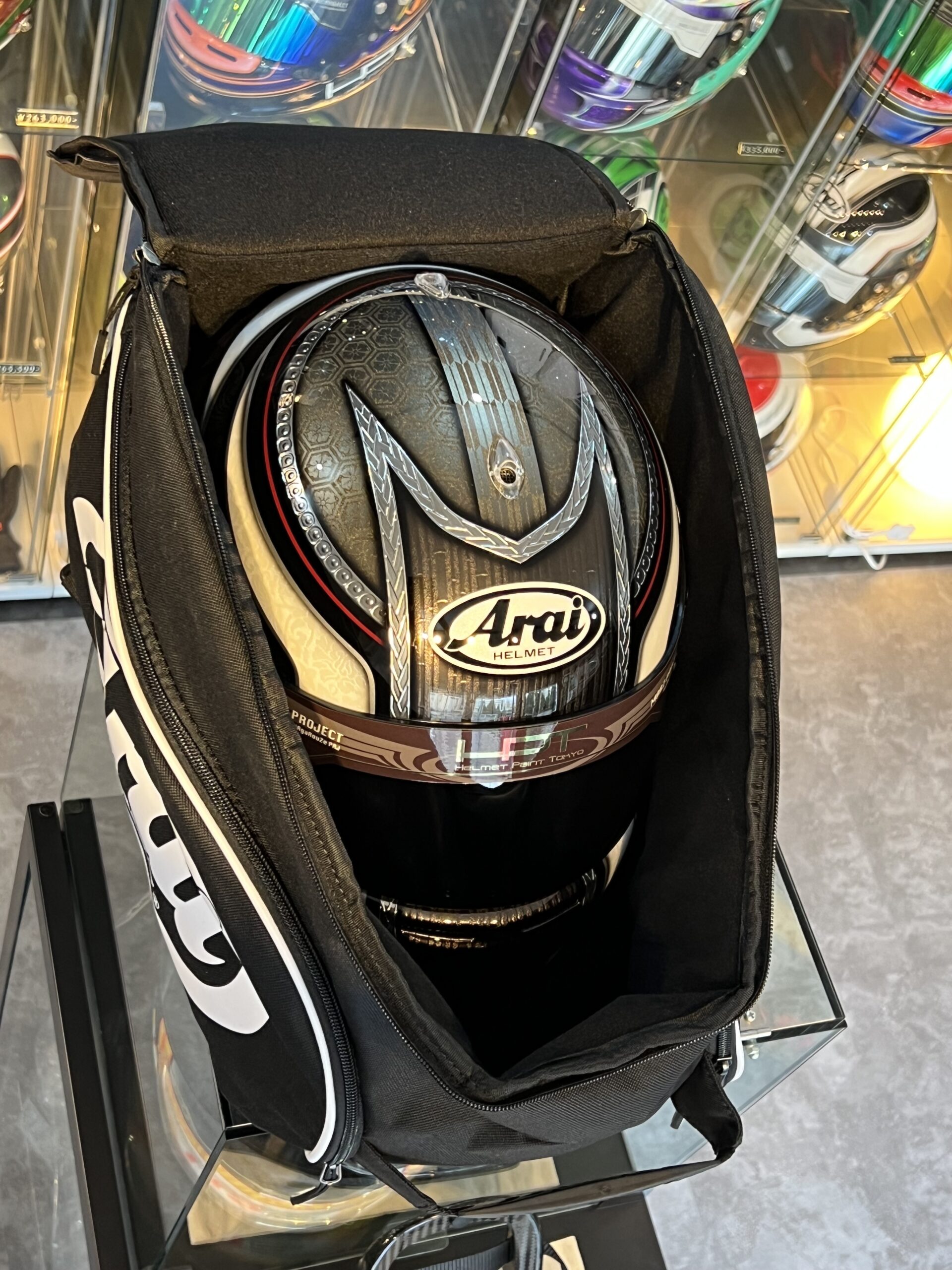 『Arai Helmet Bag』~JAPAN Model~ ｜ Helmet Paint TOKYO - ヘルメットペイント東京