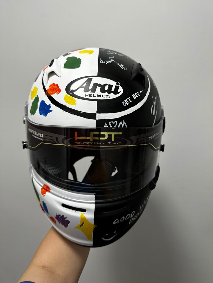 Custom paint report!! ｜ Helmet Paint TOKYO - ヘルメットペイント東京